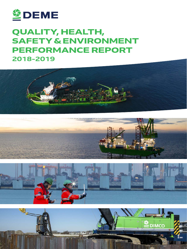 QHSE Performance Report DEME 2018 | PDF | Energy Conservation ...