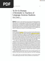 Foreign Language Classroom Anxiety: Elaine K. Horwitz, Michael B ...