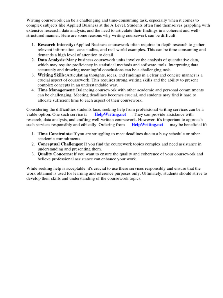 Applied Business A Level Coursework Unit 2 | PDF | Art