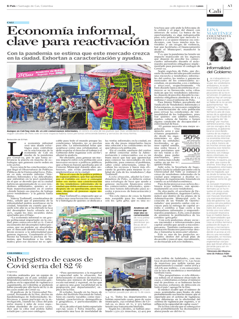 Economia-Informal Noticia | PDF | Economias