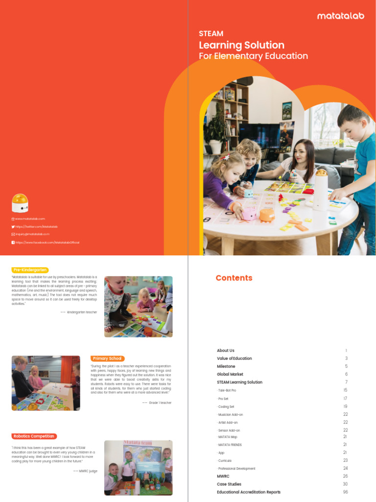 Matatalab Brochure 20220315 | PDF | Computer Programming | Thought