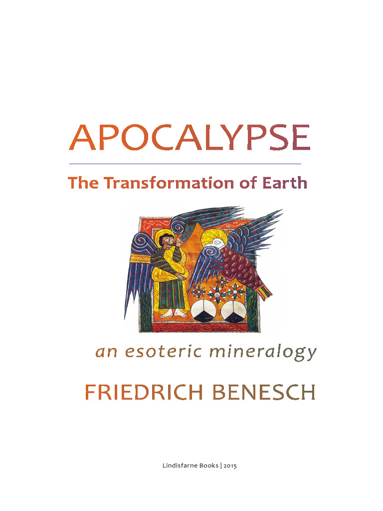 Friedrich Benesch - Preface - Apocalypse The Transformation of Earth ...
