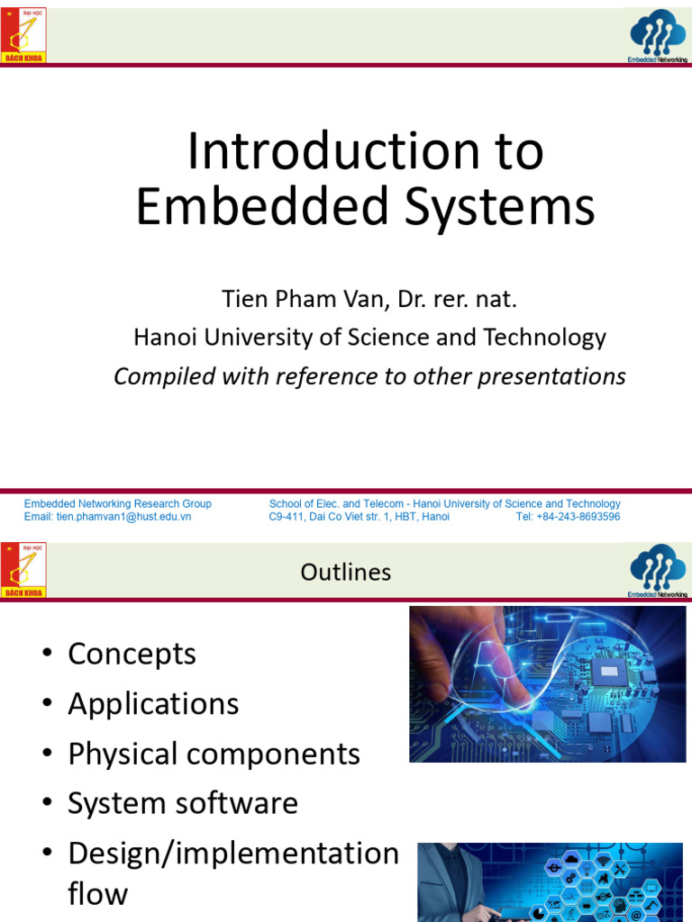 Chapter1 Introduction | PDF | Embedded System | System On A Chip Chapter1 Introduction | PDF | Embedded System | System On A Chip