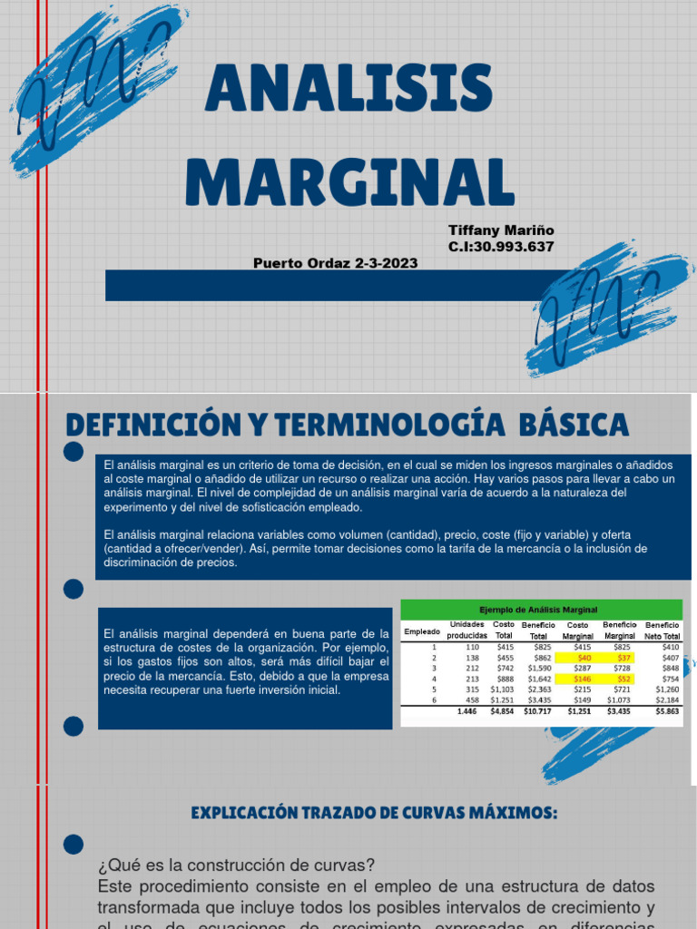 Tarea 17 Analisis Marginal | PDF | Precios | Derivado