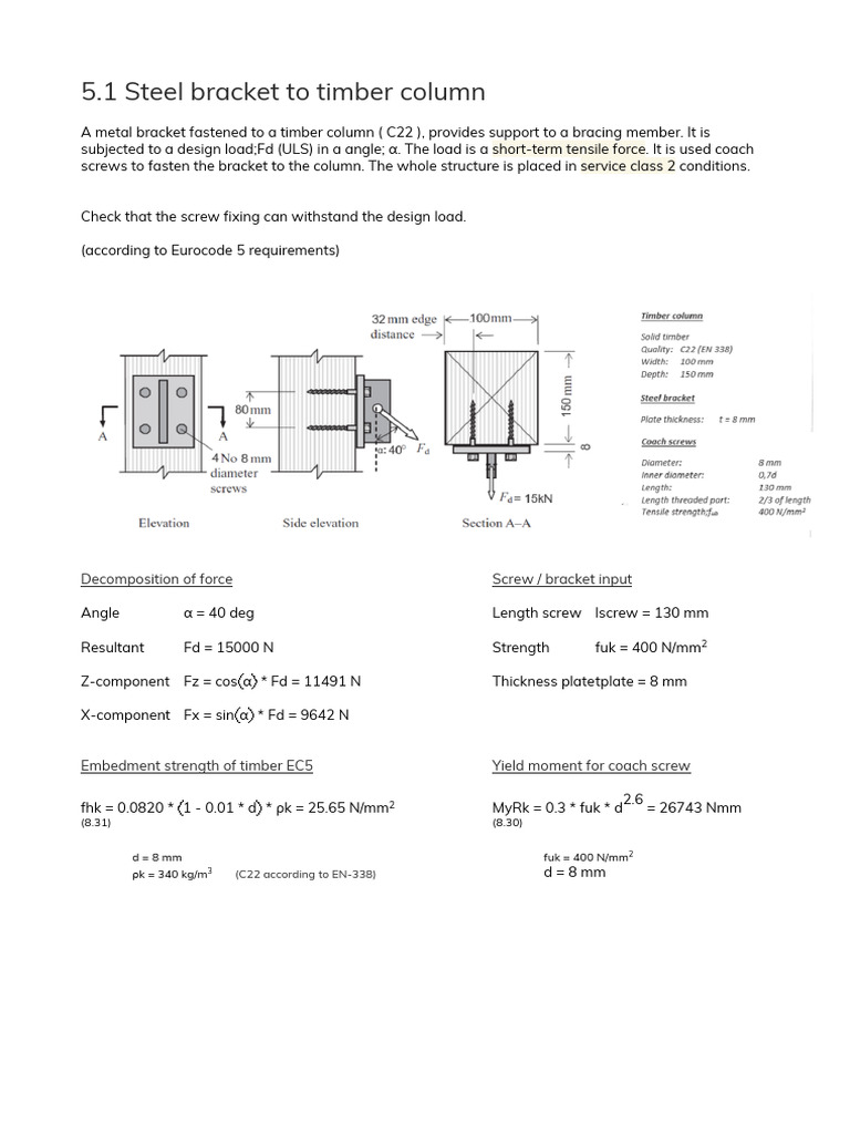 5.1 SS Steel Bracket | Download Free PDF | Screw | Materials Science