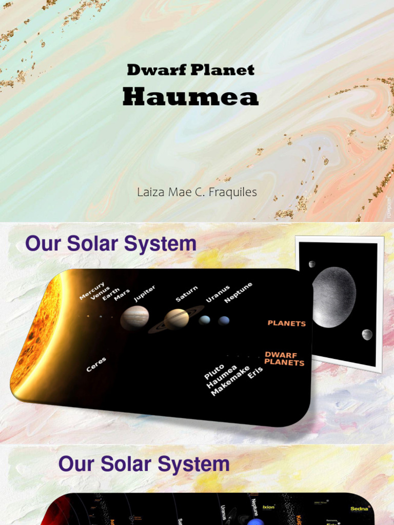 33 Haumea | PDF | Planets | Solar System