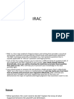 Blank IRAC Format Template | PDF