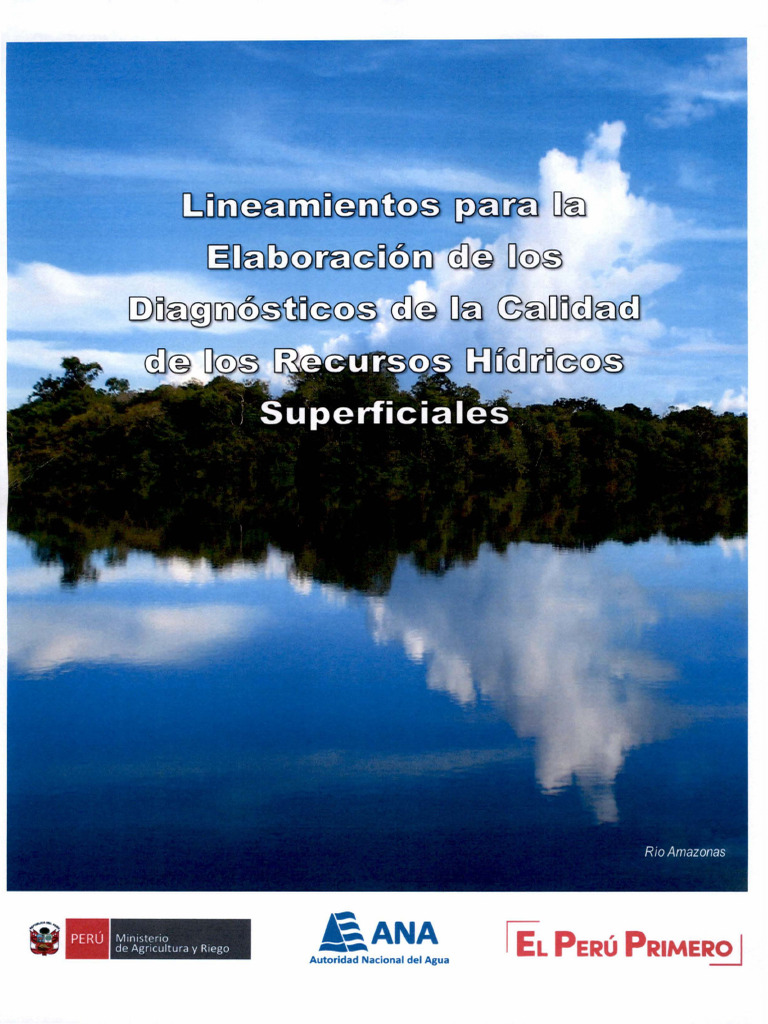Per 200761 Anx | PDF | Agua | Recursos hídricos