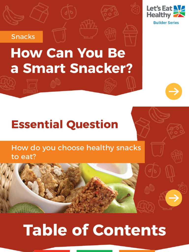 Snacks-Builder Students | PDF | Meal | Food Industry