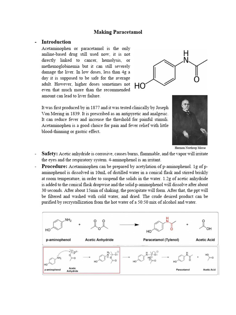 Making Paracetamol | PDF | Infrared Spectroscopy | Water