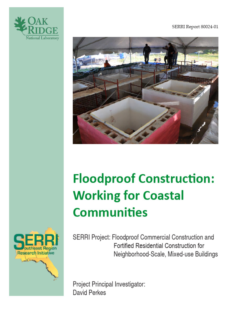 Floodproofing for Coastal Communities | PDF | Flood