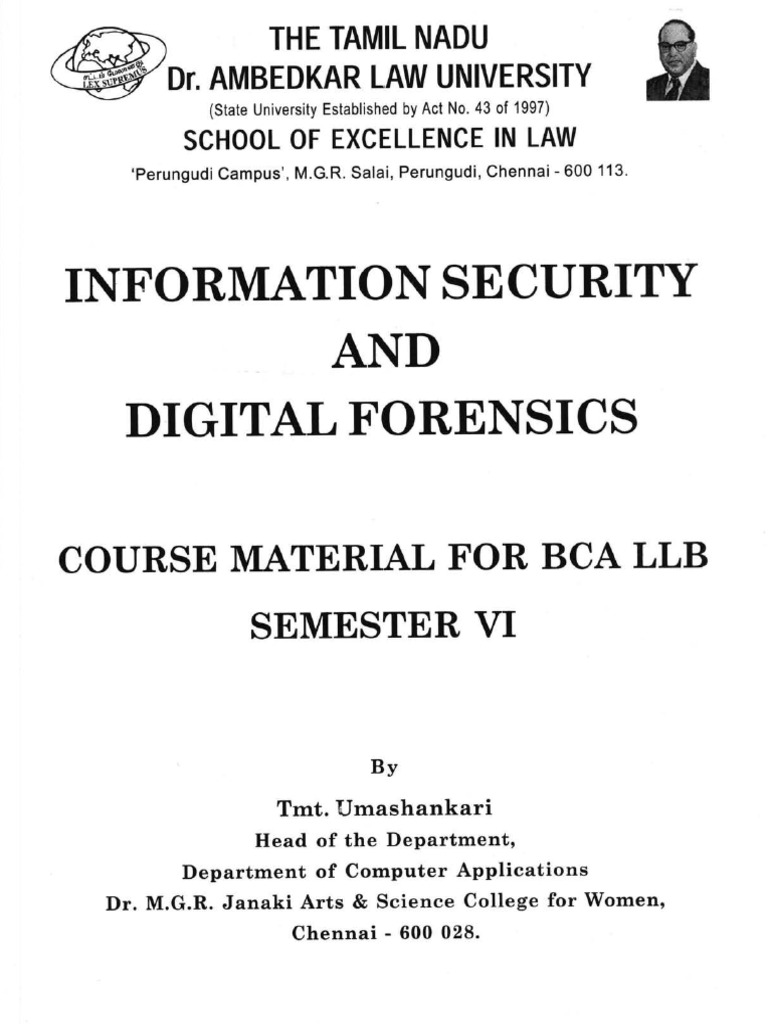 27 Information Security and Digital Forensics | PDF