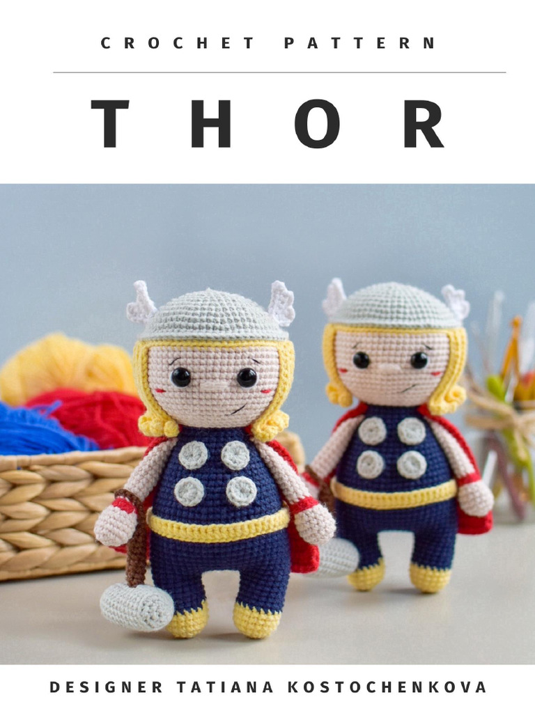 THOR | PDF | Yarn | Crochet