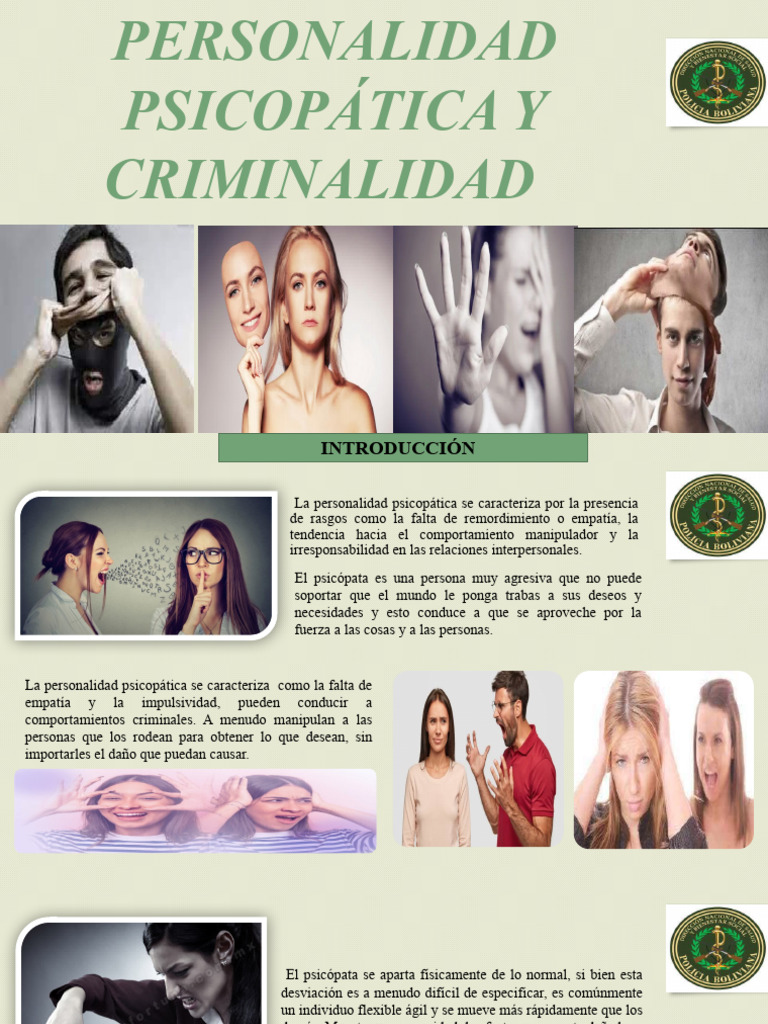 Personalidad Psicopática y Criminalidad... | Descargar gratis PDF ...