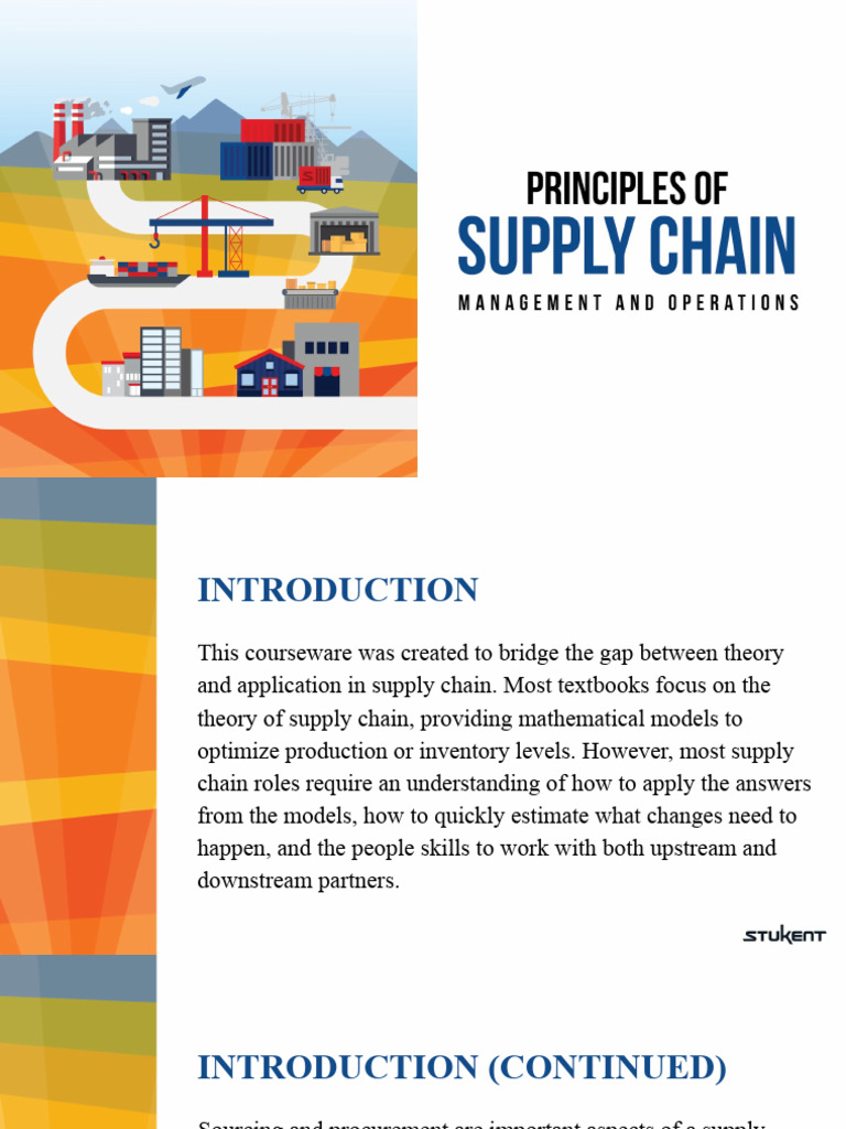 Ch 4 PSC Lecture Slides Student Version | PDF | Procurement | Supply Chain