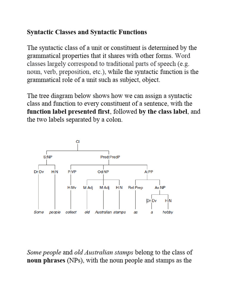 Classes and Functions | PDF | Phrase | Clause