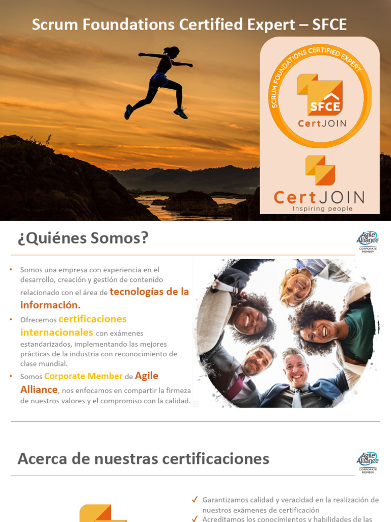 Certificación Scrum Foundations SFCE | PDF | Cognición