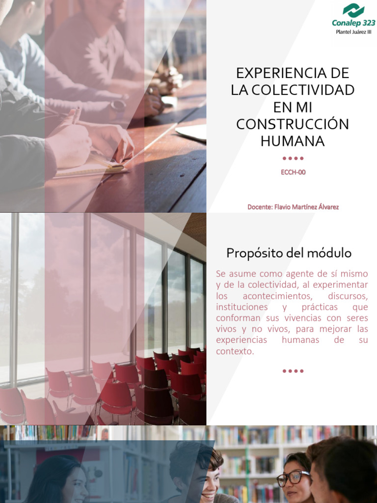 Experiencia de La Colectividad en Mi Construcción Humana, RA 1, 6 Horas ...