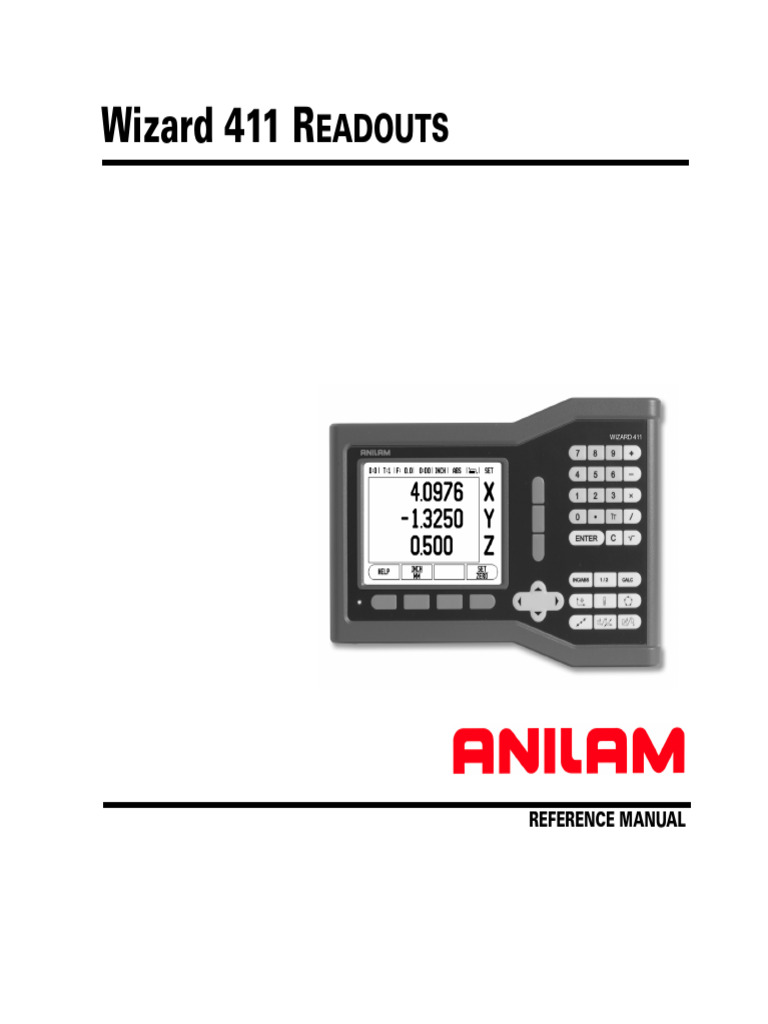 W411 English Manual Ve 00 | PDF | Cartesian Coordinate System | Computing