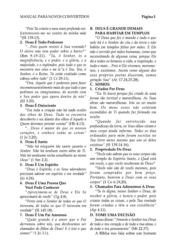 Manual Discipulado (Cajado Do Pastor) Pgs 9 - 10 | PDF