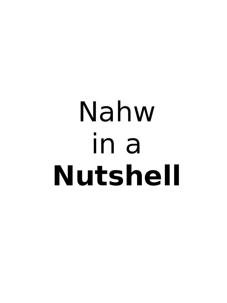 Nahw in A Nutshell (New Revised) | PDF