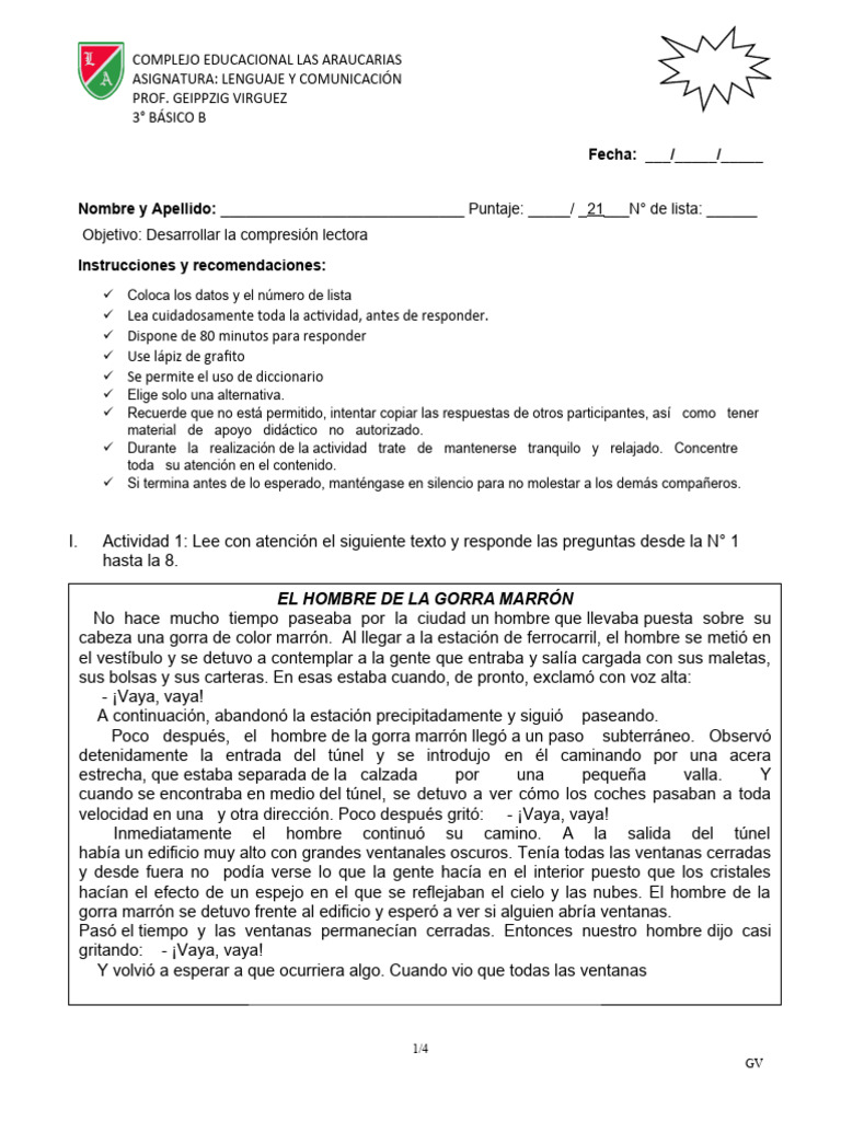Marzo-3b-Guia Evaluada-2 | PDF