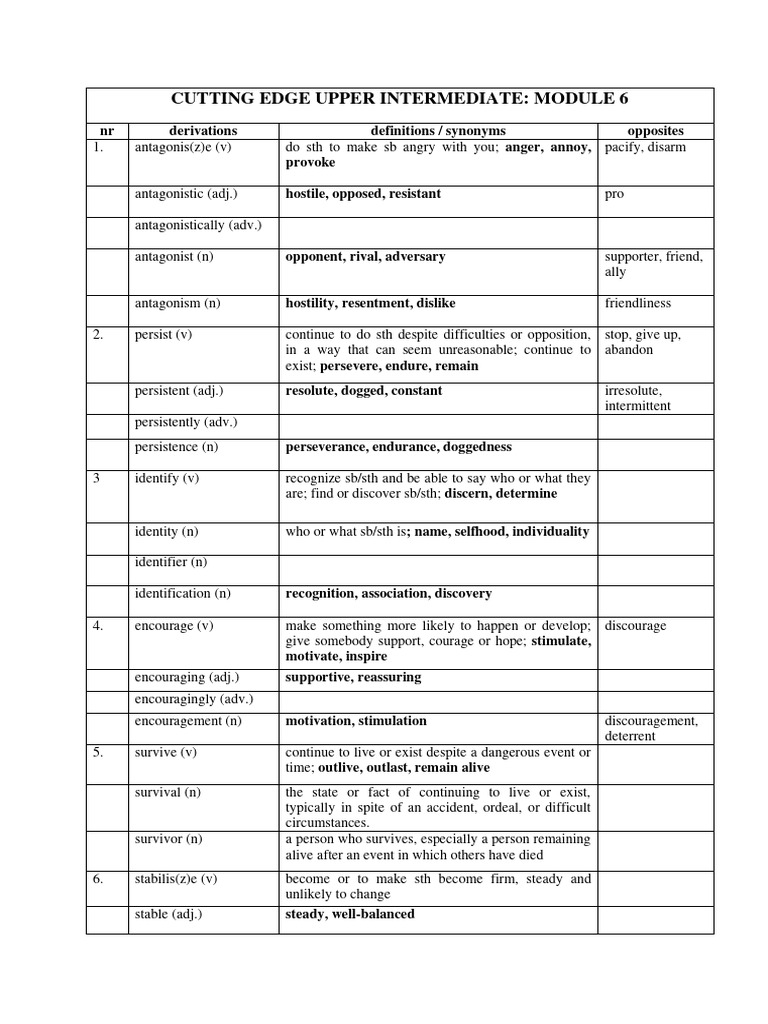 Upper Intermediate Module 6 | PDF | Medical Specialties | Clinical Medicine