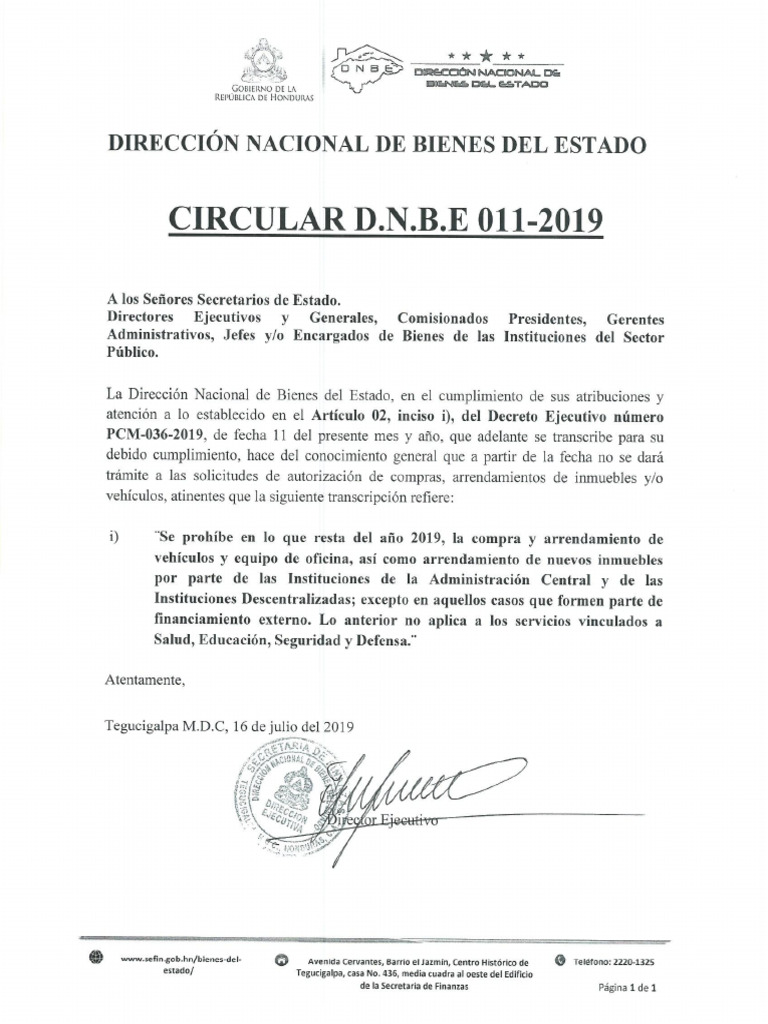 Circular Dnbe 011 2018 | PDF