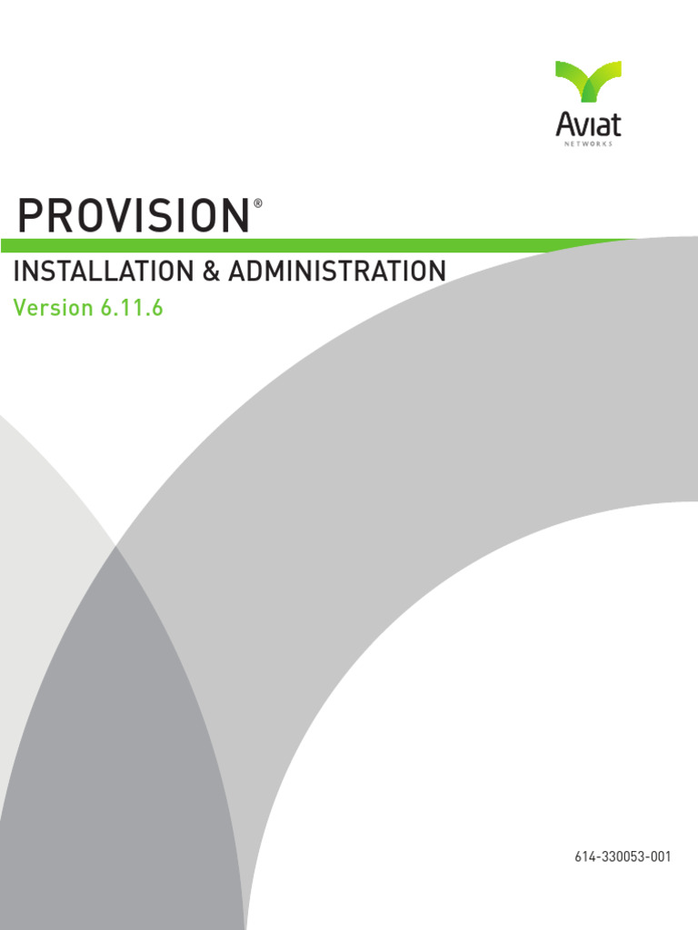 ProVision 6 11 6 Installation and Administration Manual | PDF ...
