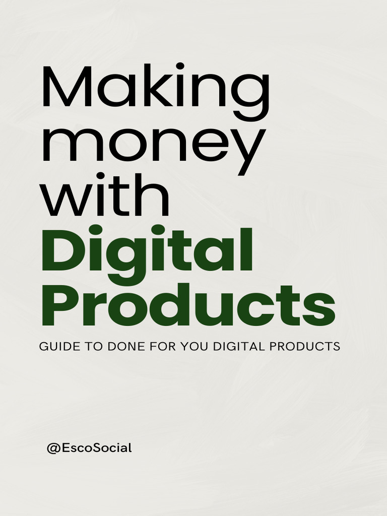 FREE Digital Products Guide | PDF | Marketing | Business