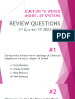 Intro-to-Religion-With-Answer-Key-and-TOS Exam First Quarter | PDF ...