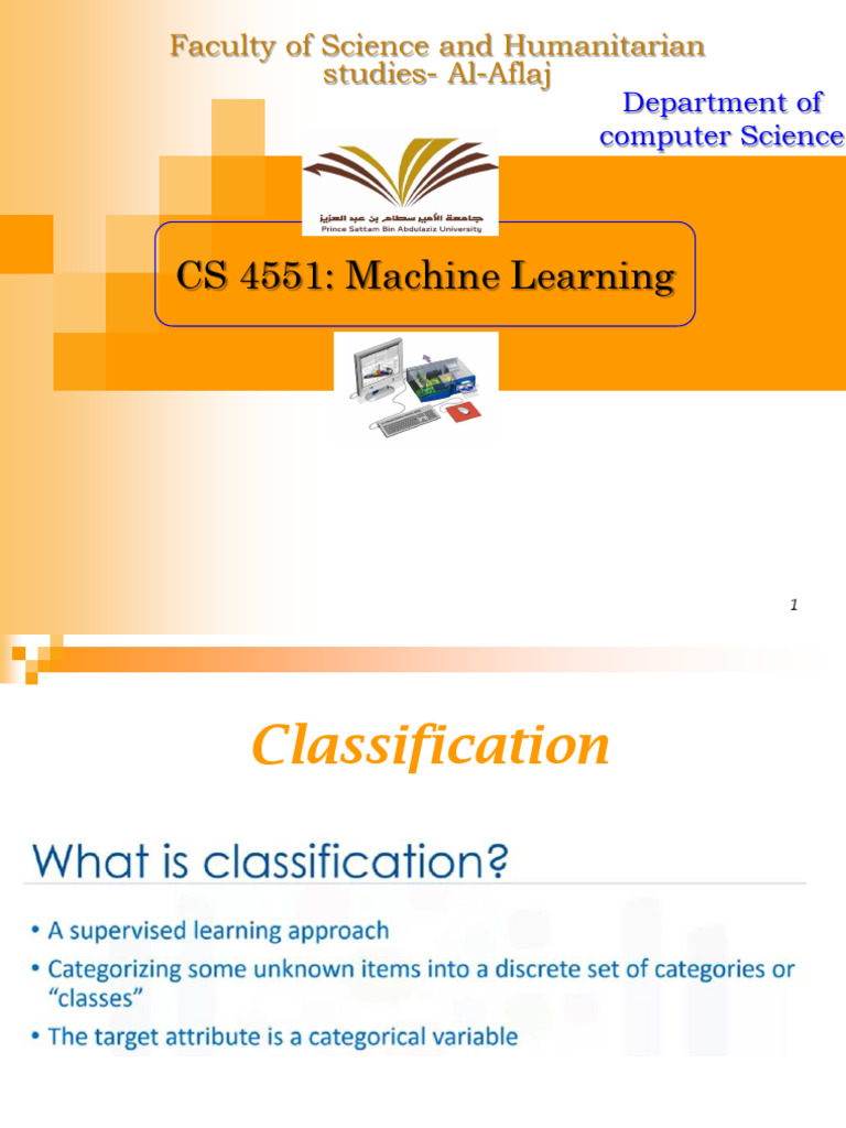 Mychap3 Classification Part 1 Pdf Statistical Classification Cognition