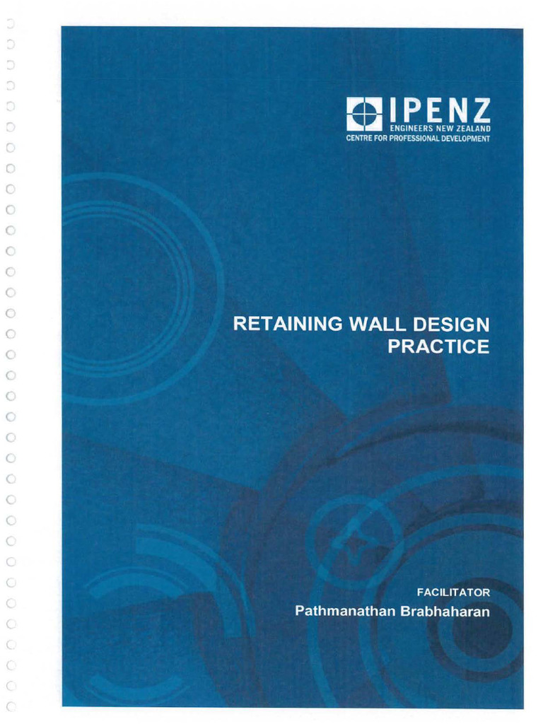 Retaining Wall Design Practice | Download Free PDF | Classical ...