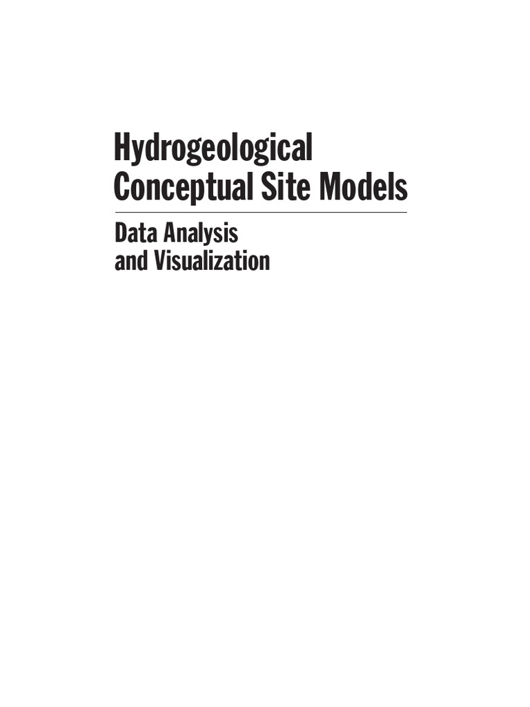 Hydrogeological Conceptual Site Models | PDF | Geographic Information System | Environmental ...