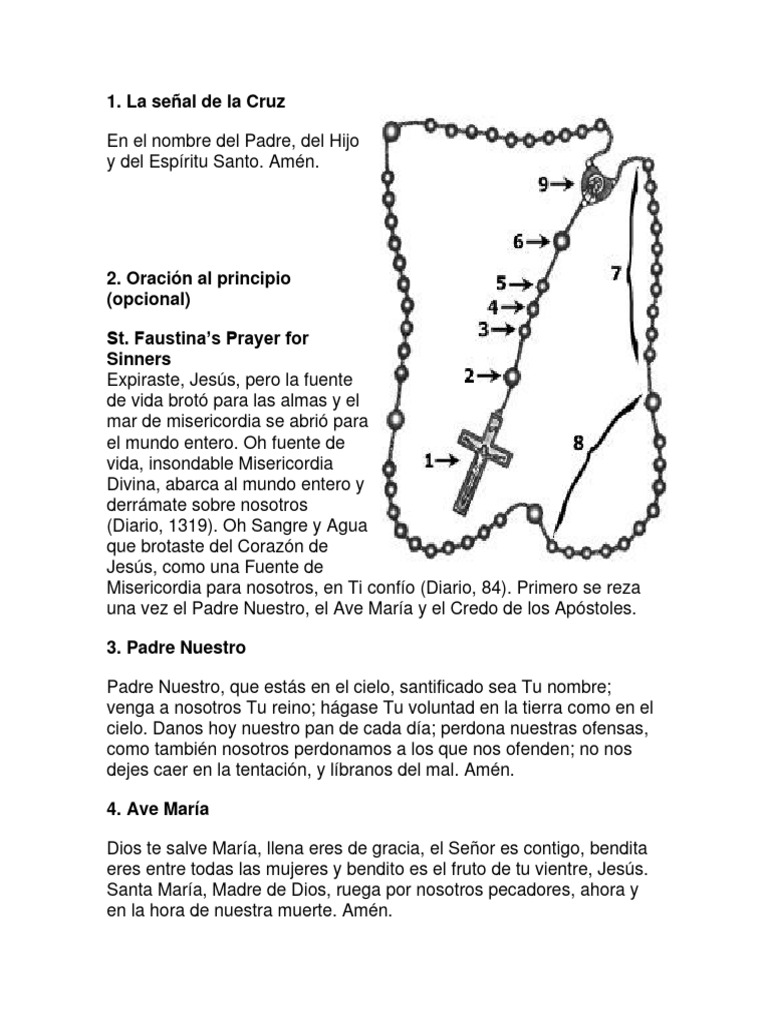 coronilla de la misericordia | PDF | orador del Señor | María, madre de Jesús