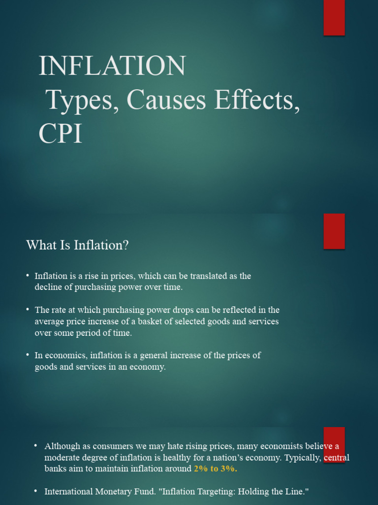 INFLATION | Download Free PDF | Cost Of Living | Inflation