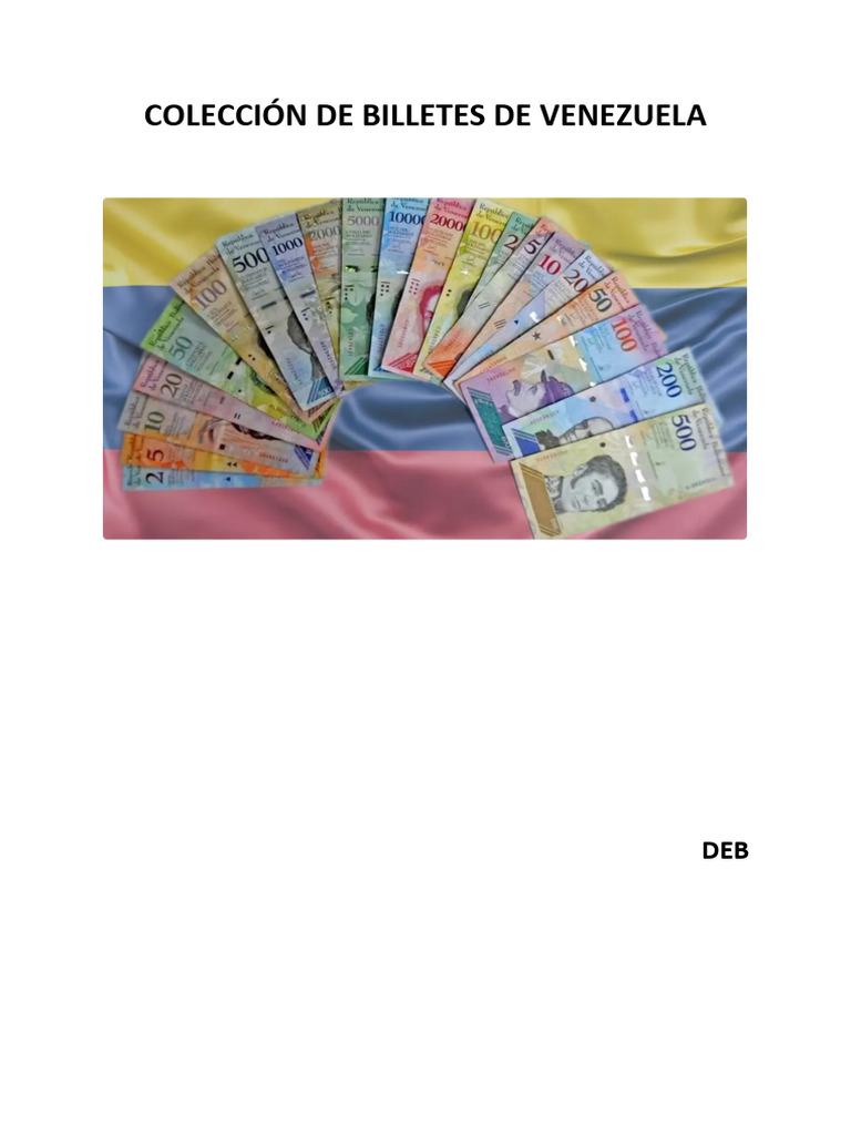 Billetes de Venezuela | PDF