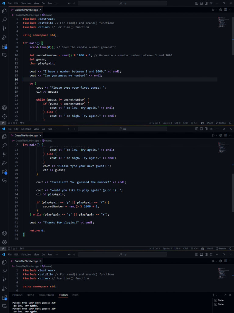 Guess The Number | PDF