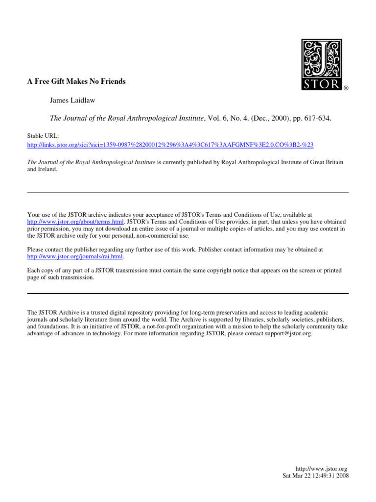 7 Laidlaw Free Gift Jrai6 | PDF | Market (Economics) | Asceticism