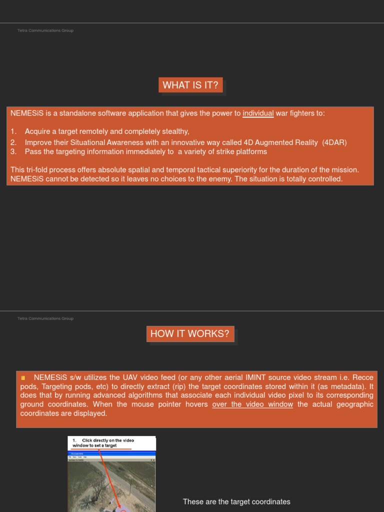 NEMESiS Version 8 | PDF | Unmanned Aerial Vehicle | Augmented Reality