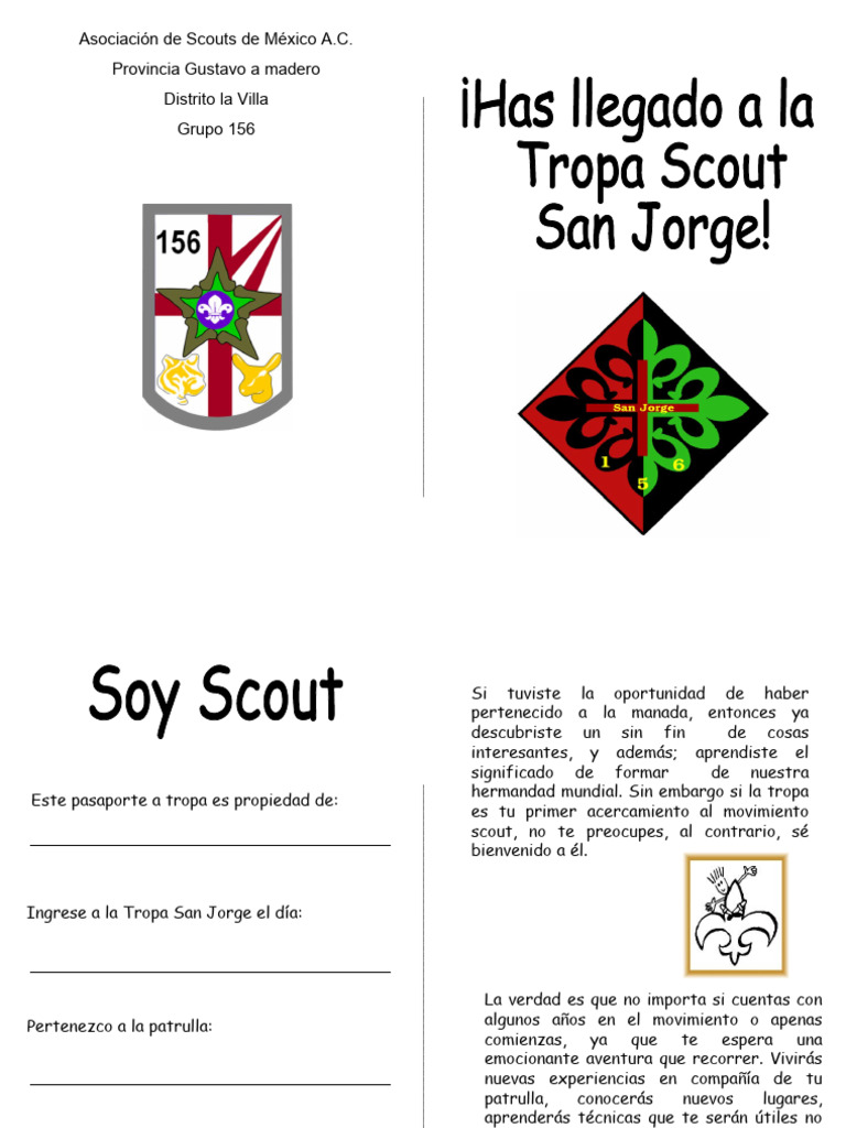 Bienvenido A La Tropa | PDF | Exploración | Movimientos juveniles