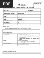 Lesson Plan GR 8 Technology T3 W6 | PDF | Gear | Mechanical Engineering