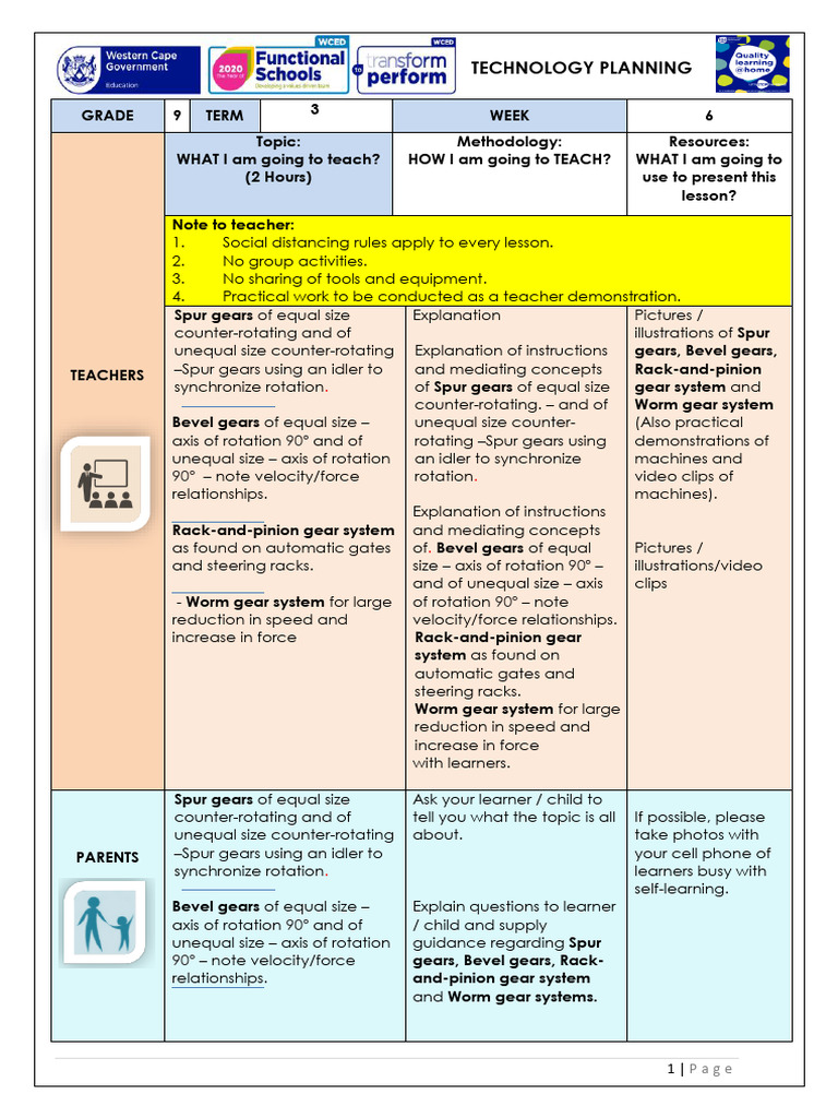 Gears and Gear Systems in Technology | PDF | Gear | Manufactured Goods