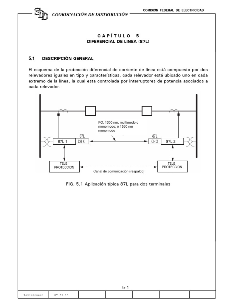 Protección Diferencial de Línea 87L | PDF | Software | Corriente eléctrica