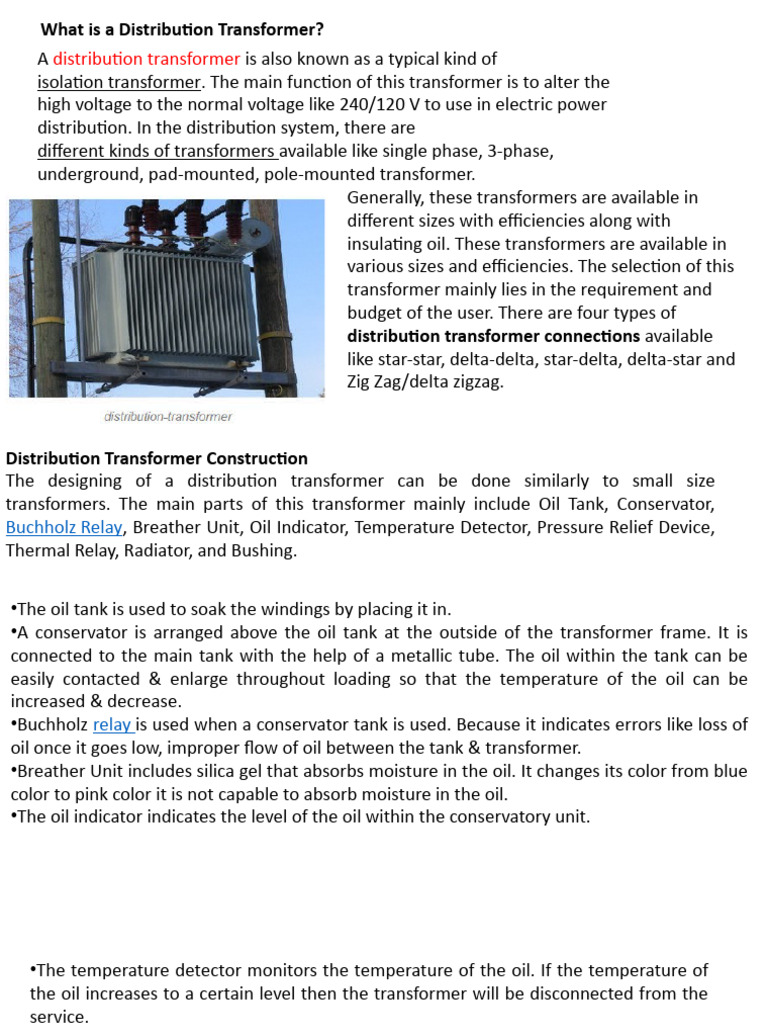 Distribution Transformers Guide | PDF | Transformer | Electric Power Distribution