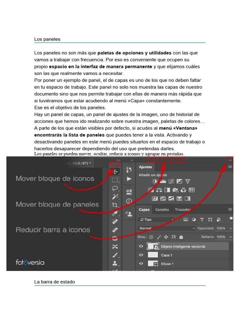 INTERFAZ DE PHOTOSHOP | PDF | Ventana (informática) | Software