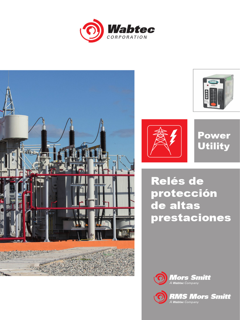 Brochure Substation Protection Control V3 0 Sp Pdf Relé Ingeniería De La Energía