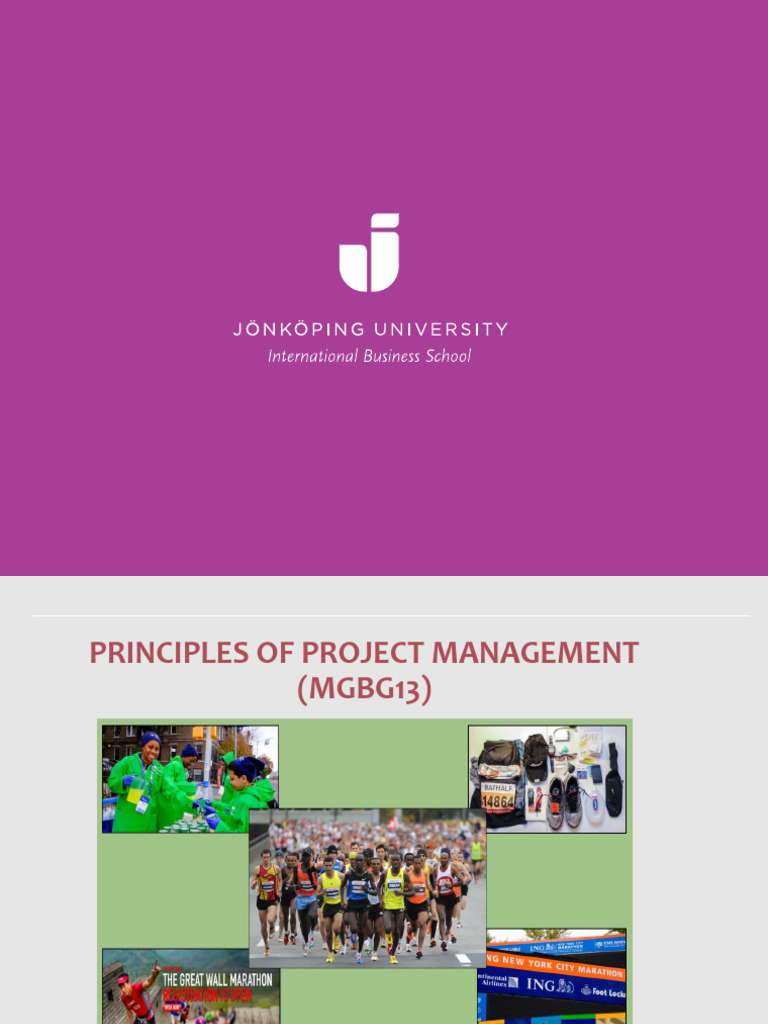 Lecture 1 Principles of Project Management - 20 | PDF | Project Management | Leadership