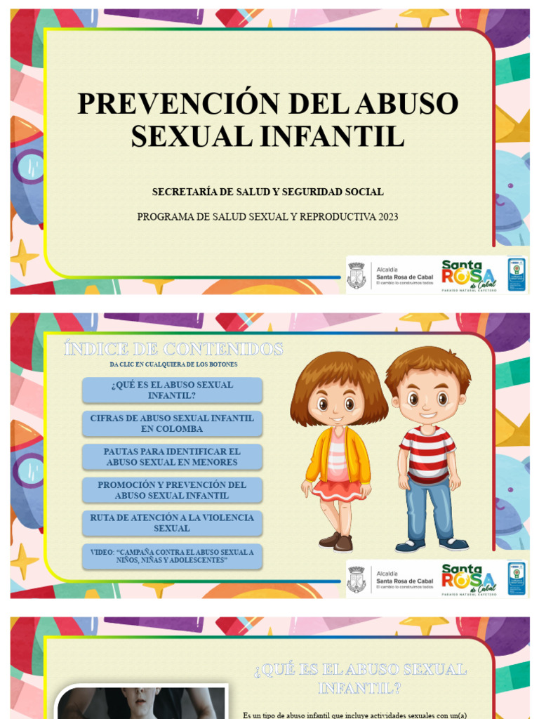 Prevención Del Abuso Sexual Infantil | PDF | Abuso Sexual Infantil | Abuso sexual