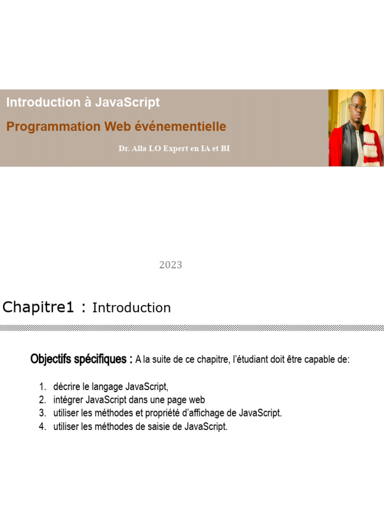 Chapitre 01 - Cours Programmation Objet Evenementielle | Télécharger gratuitement PDF ...